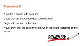 Goal setting | PPT