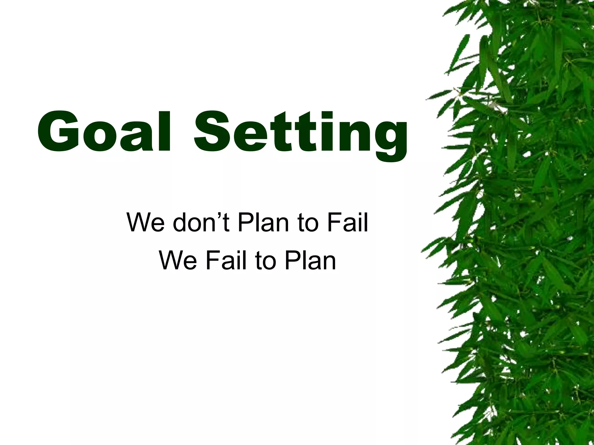 Goal Setting.ppt