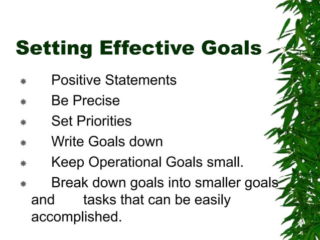 Goal Setting.ppt