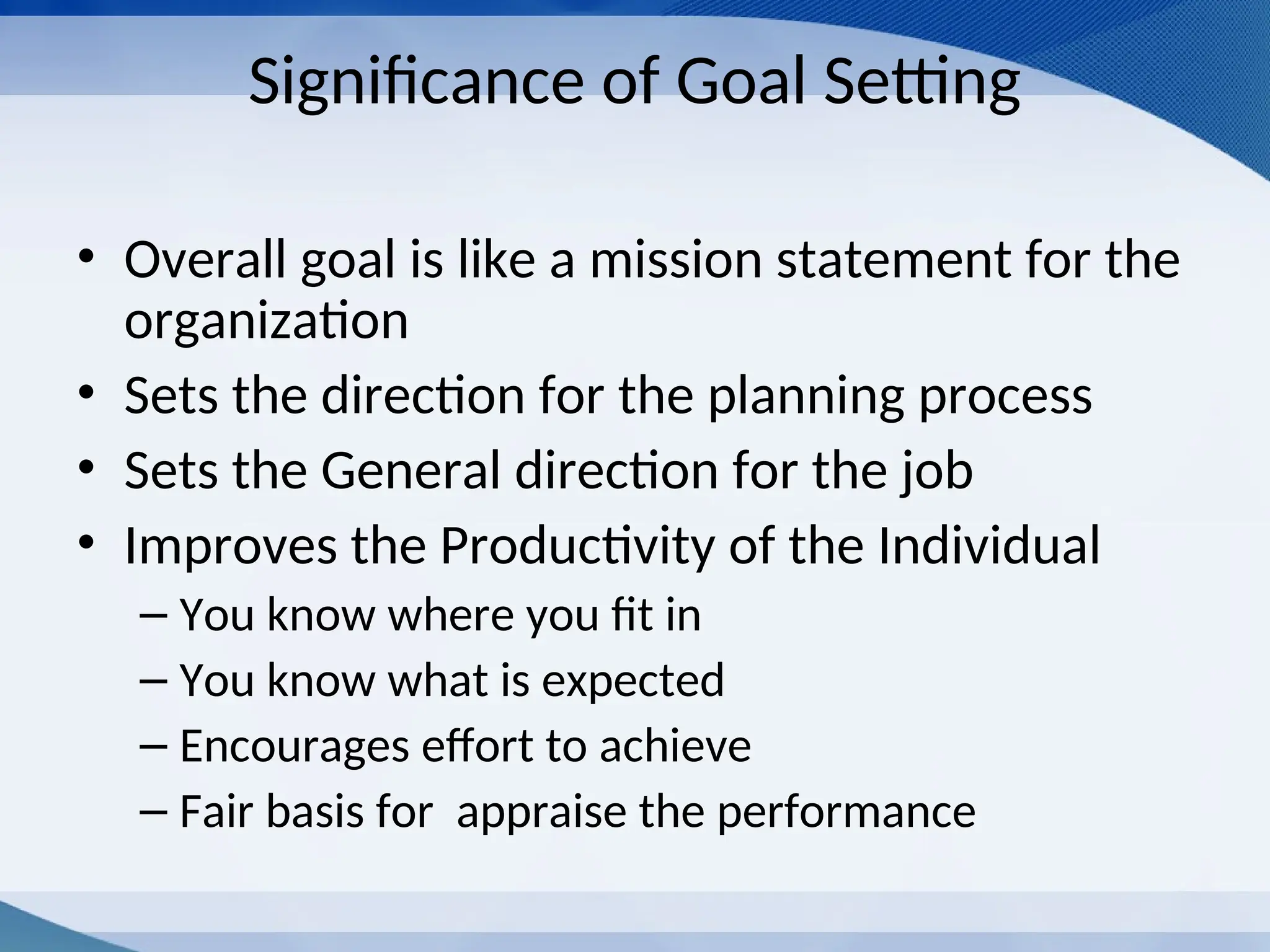 Goal Setting in Performance Appraisal.ppt