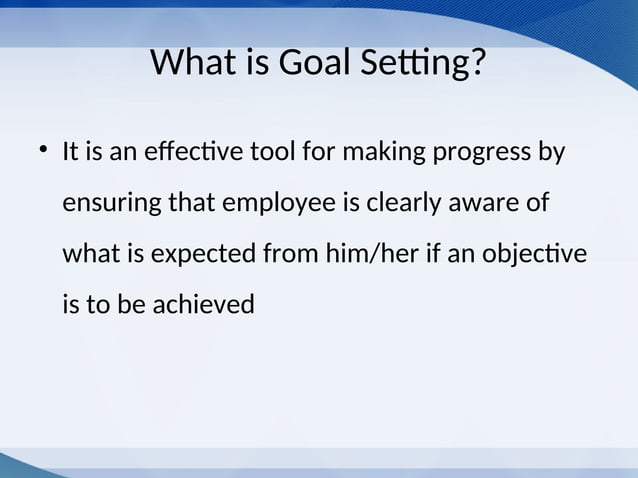 Goal Setting in Performance Appraisal.ppt
