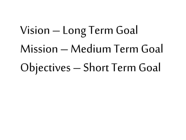 Goal setting and time management | PPTX