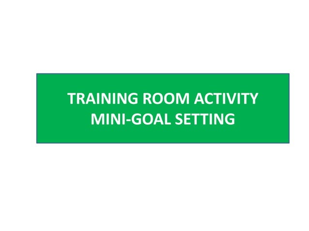 Goal setting and time management | PPTX