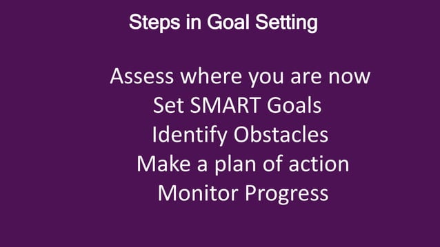 Goal setting&career planning | PPTX