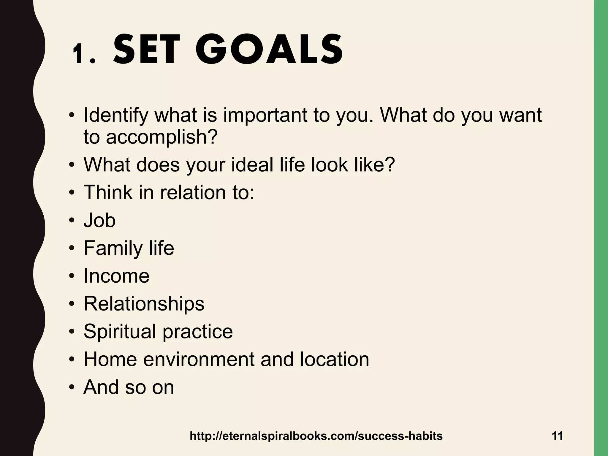 Effective Goal Setting - Why You Should Use Goal Setting | PPTX