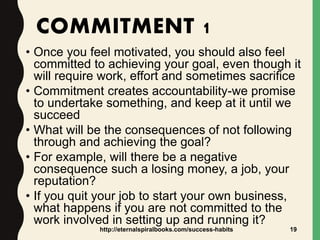 Effective Goal Setting - Why You Should Use Goal Setting | PPTX