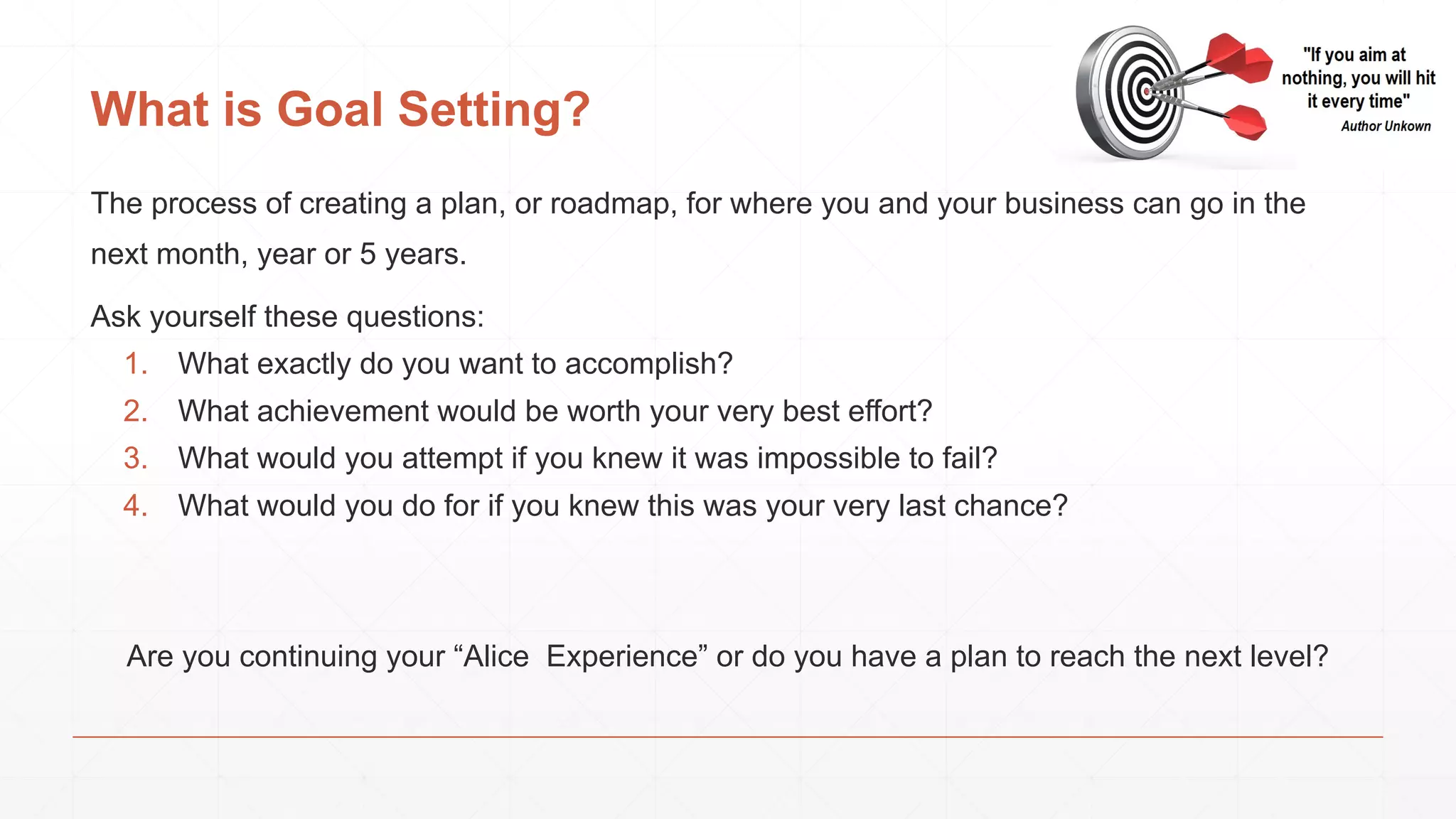 Goal Setting Process Exercise | PDF