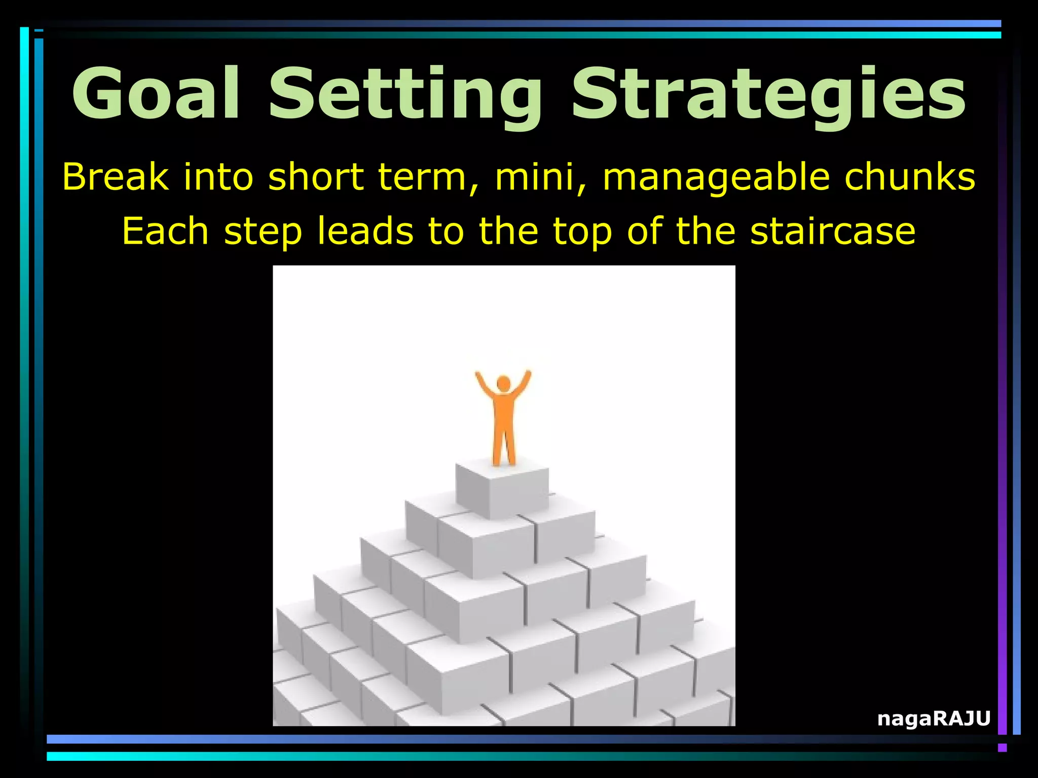 Goal Setting for Students | PPT