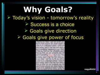 Goal Setting for Students | PPT