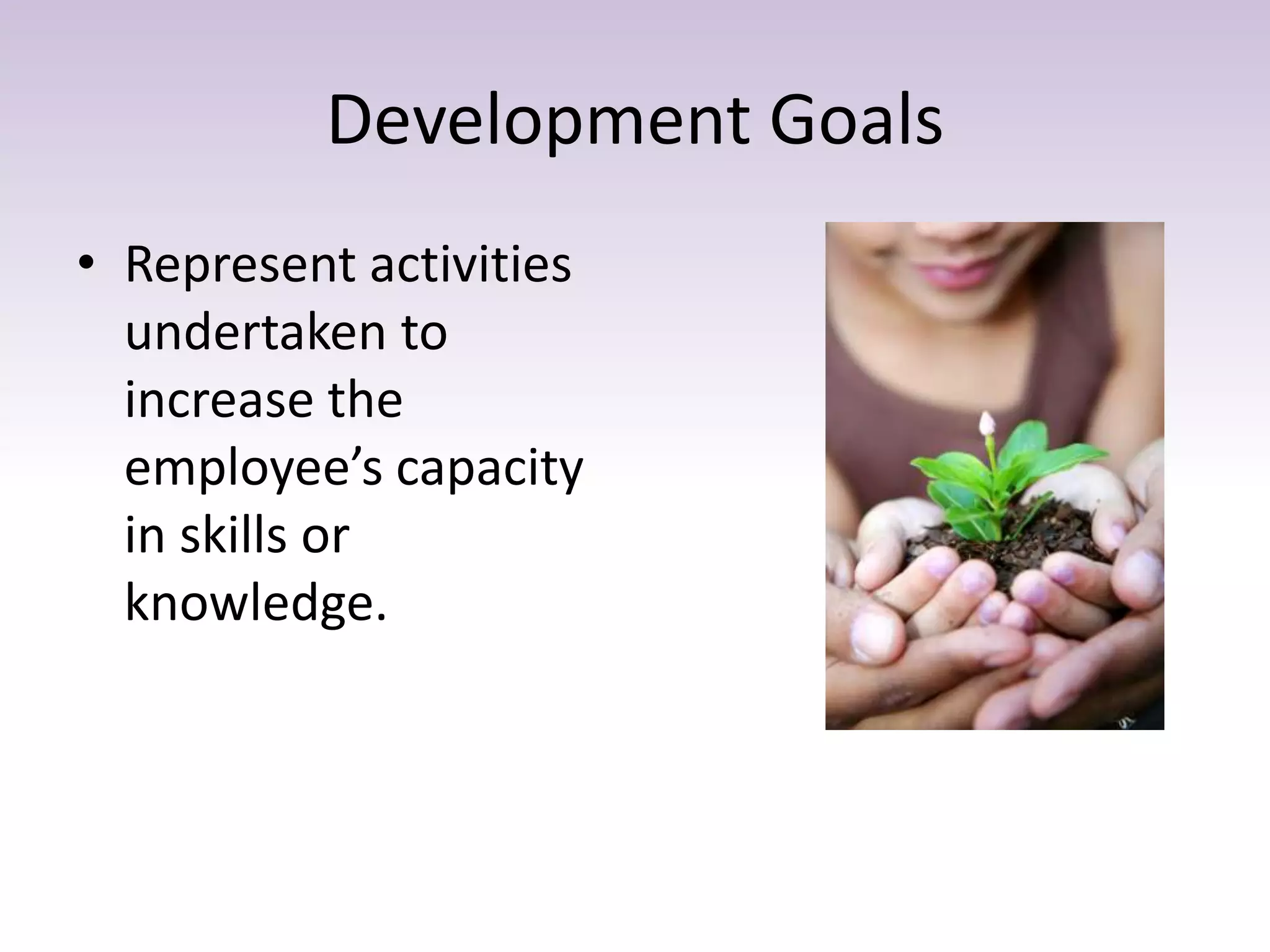Goal setting for managers | PPTX