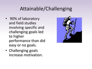 Goal setting for managers | PPTX