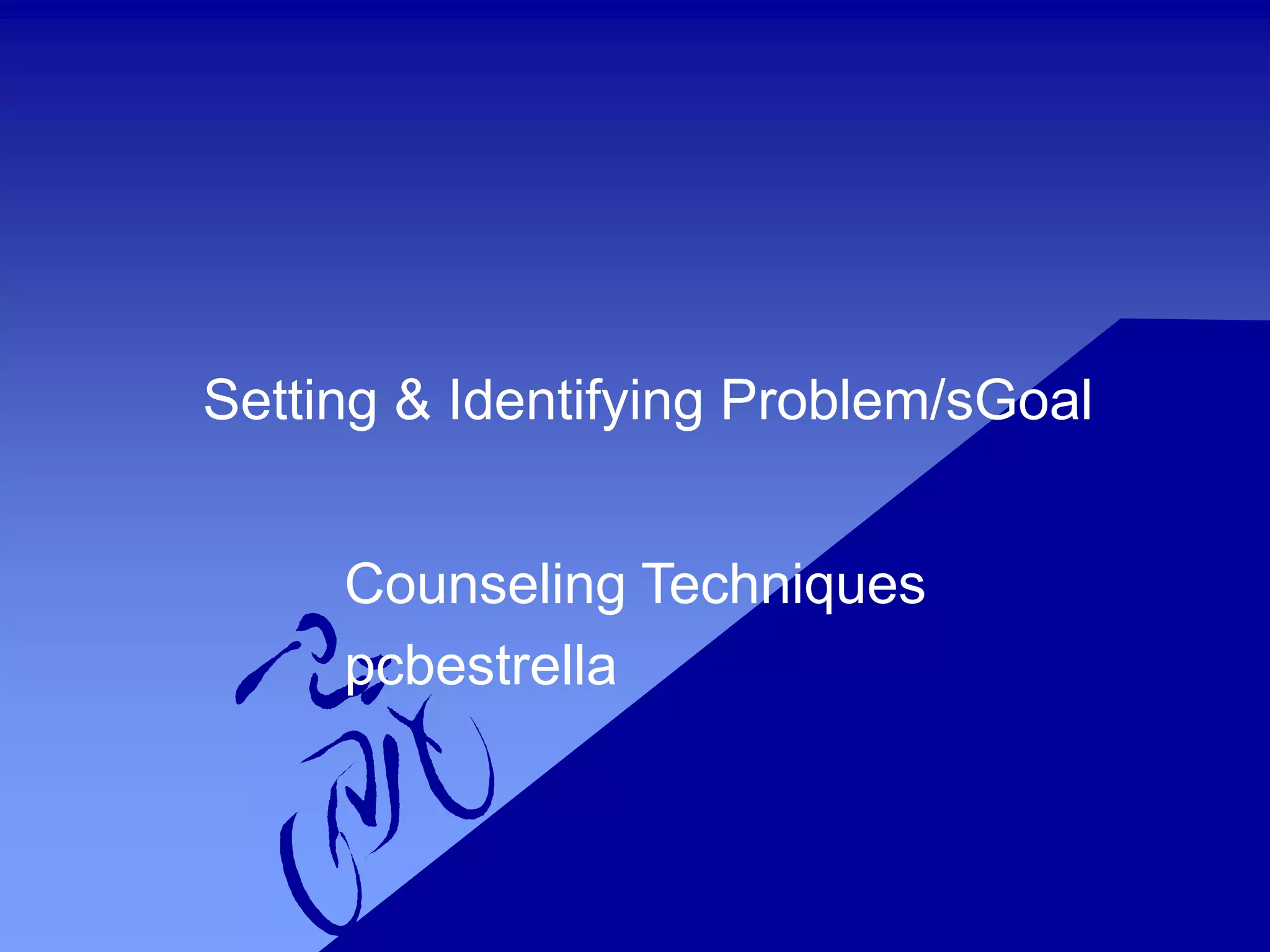 Goal Setting & Identifying Problem.pptx