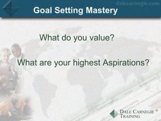 Goal Setting Mastery | PPT