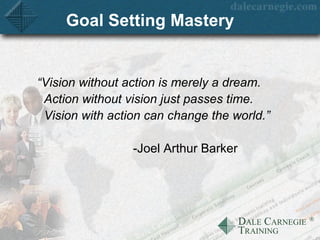 Goal Setting Mastery | PPT