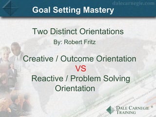 Goal Setting Mastery | PPT