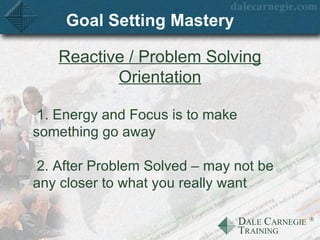 Goal Setting Mastery | PPT