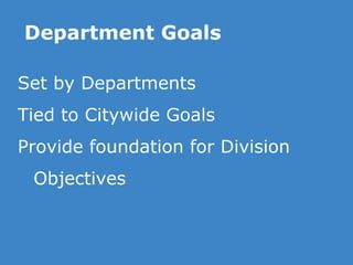Goal Setting & Performance Measurement Training | PPT