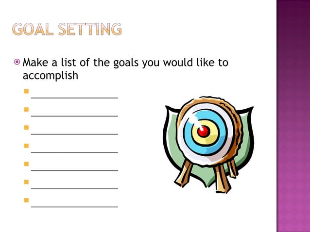 Goal setting ppt | PPT