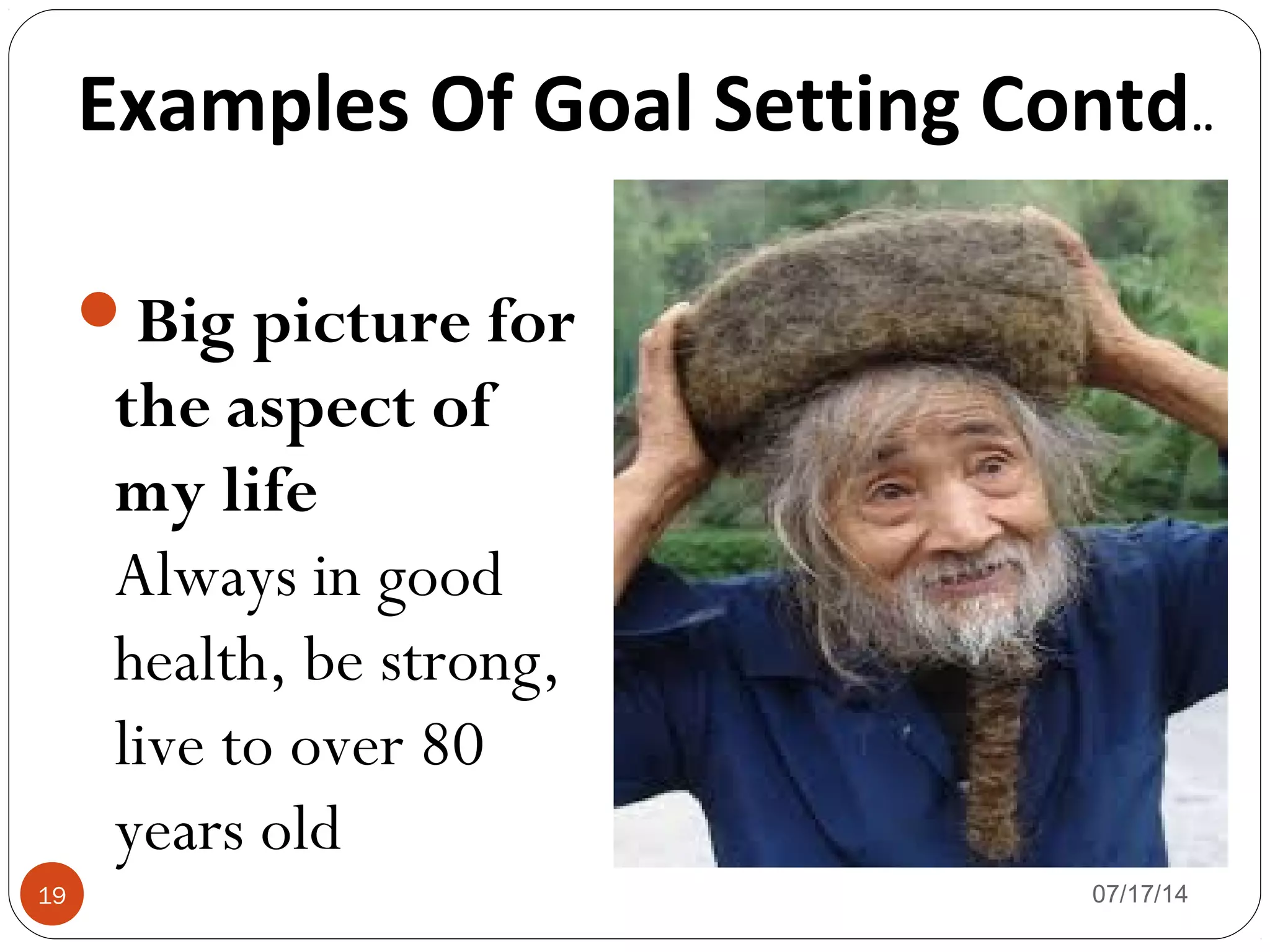 Goal Setting - Expalined with images | PPT