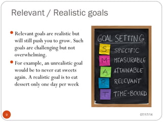Goal Setting - Expalined with images | PPT