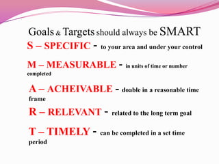 Goal setting presentation | PPTX