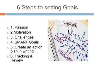 Goal setting presentation | PPTX