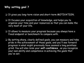 Goal setting | PPT