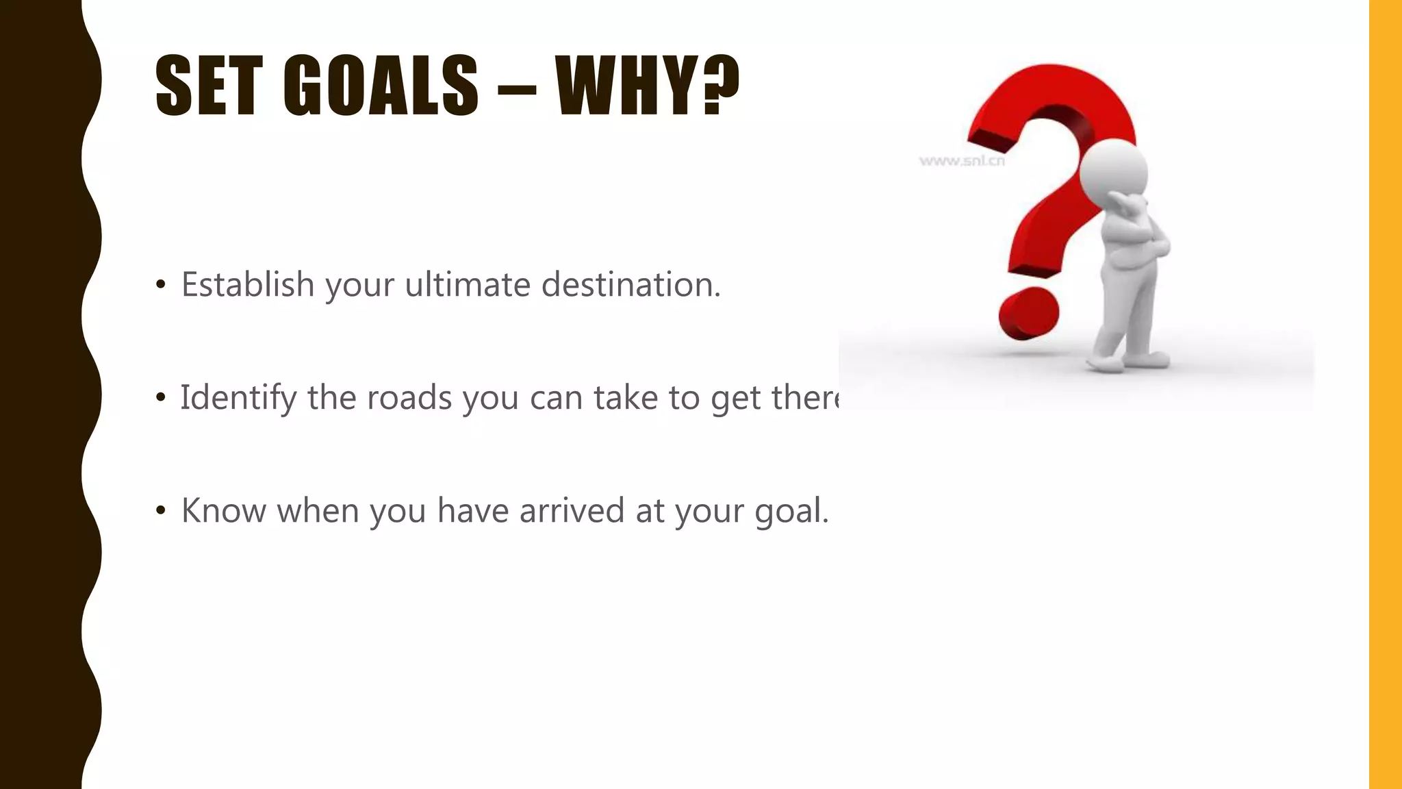 Goal setting & self motivation | PPTX