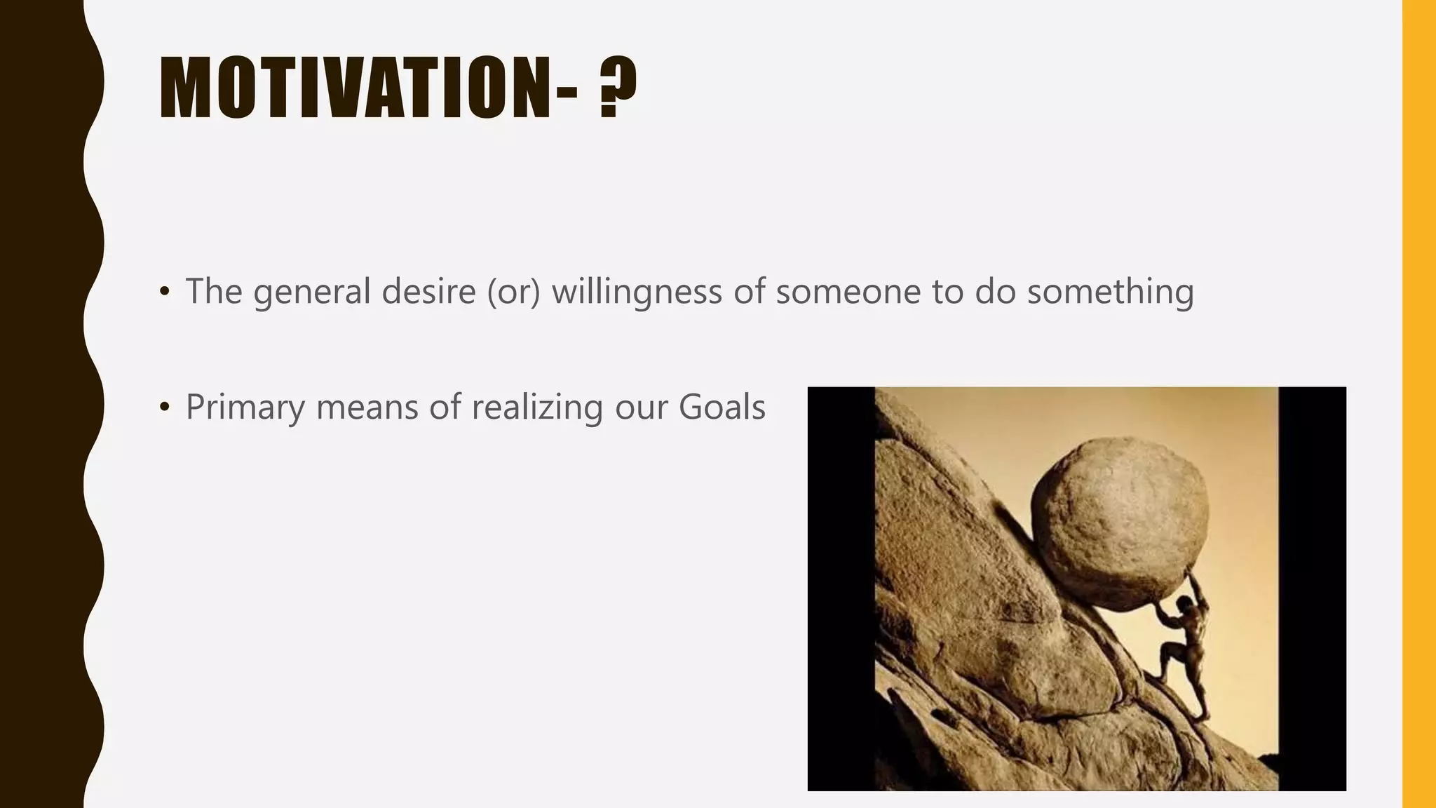 Goal setting & self motivation | PPTX