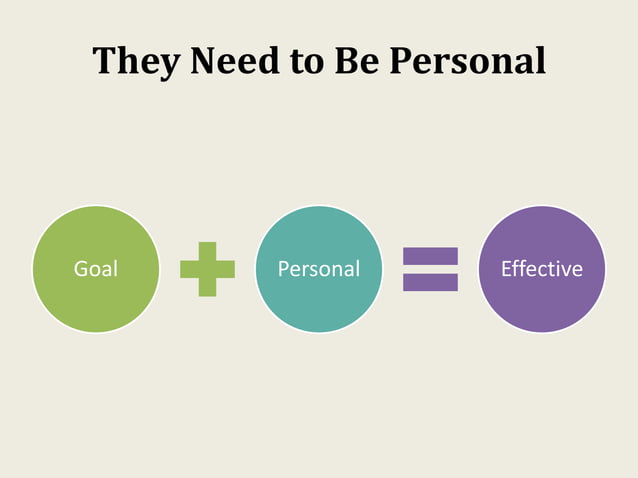 Goal setting slides | PPT