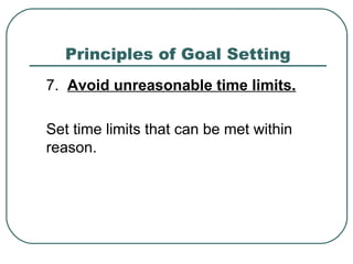 Goal settings suit | PPT