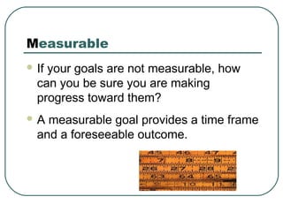 Goal settings suit | PPT