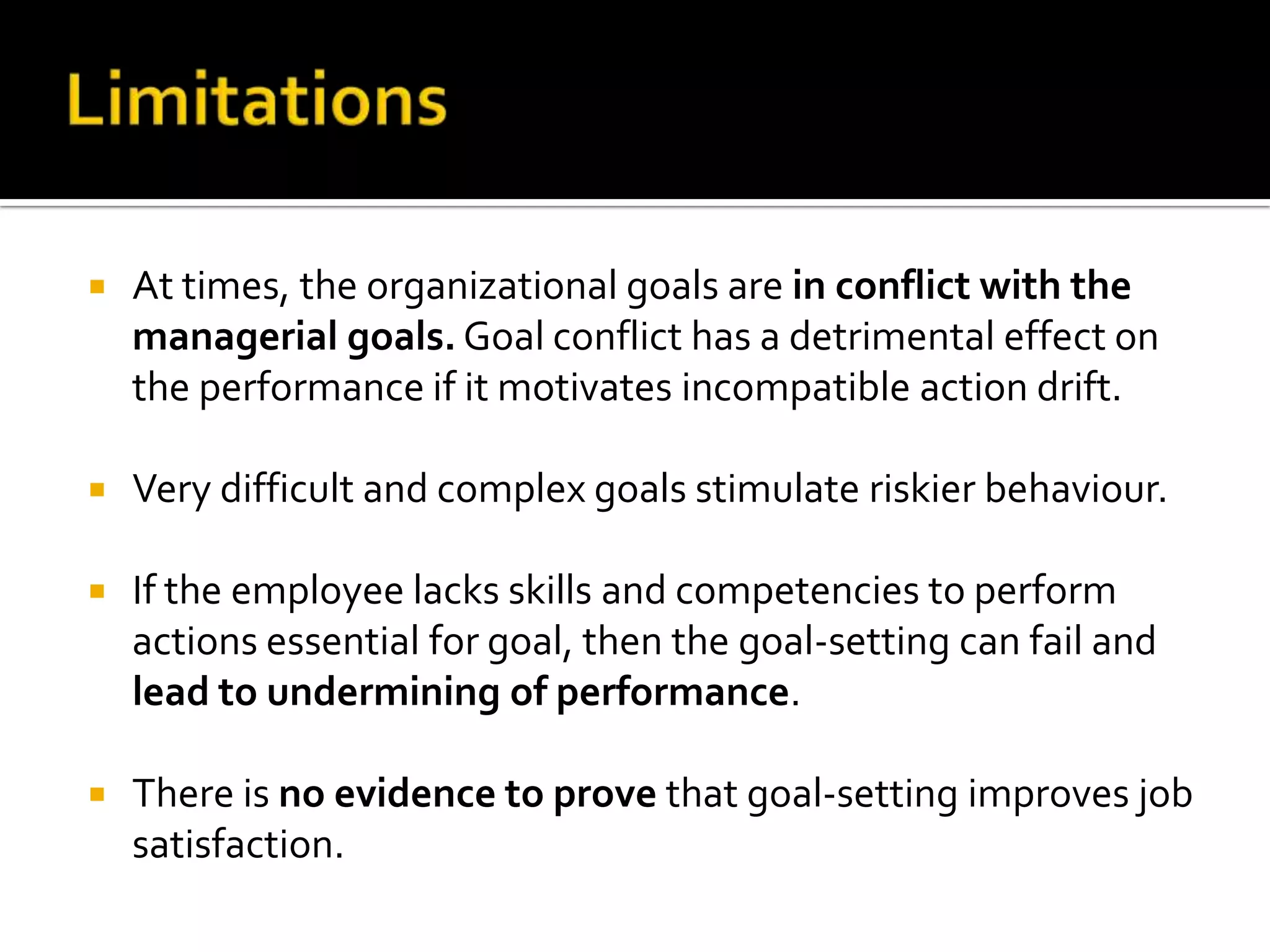 Goal setting theory | PPTX