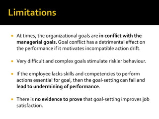 Goal setting theory | PPTX