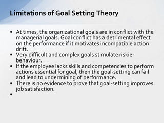 Goal setting theory | PPTX
