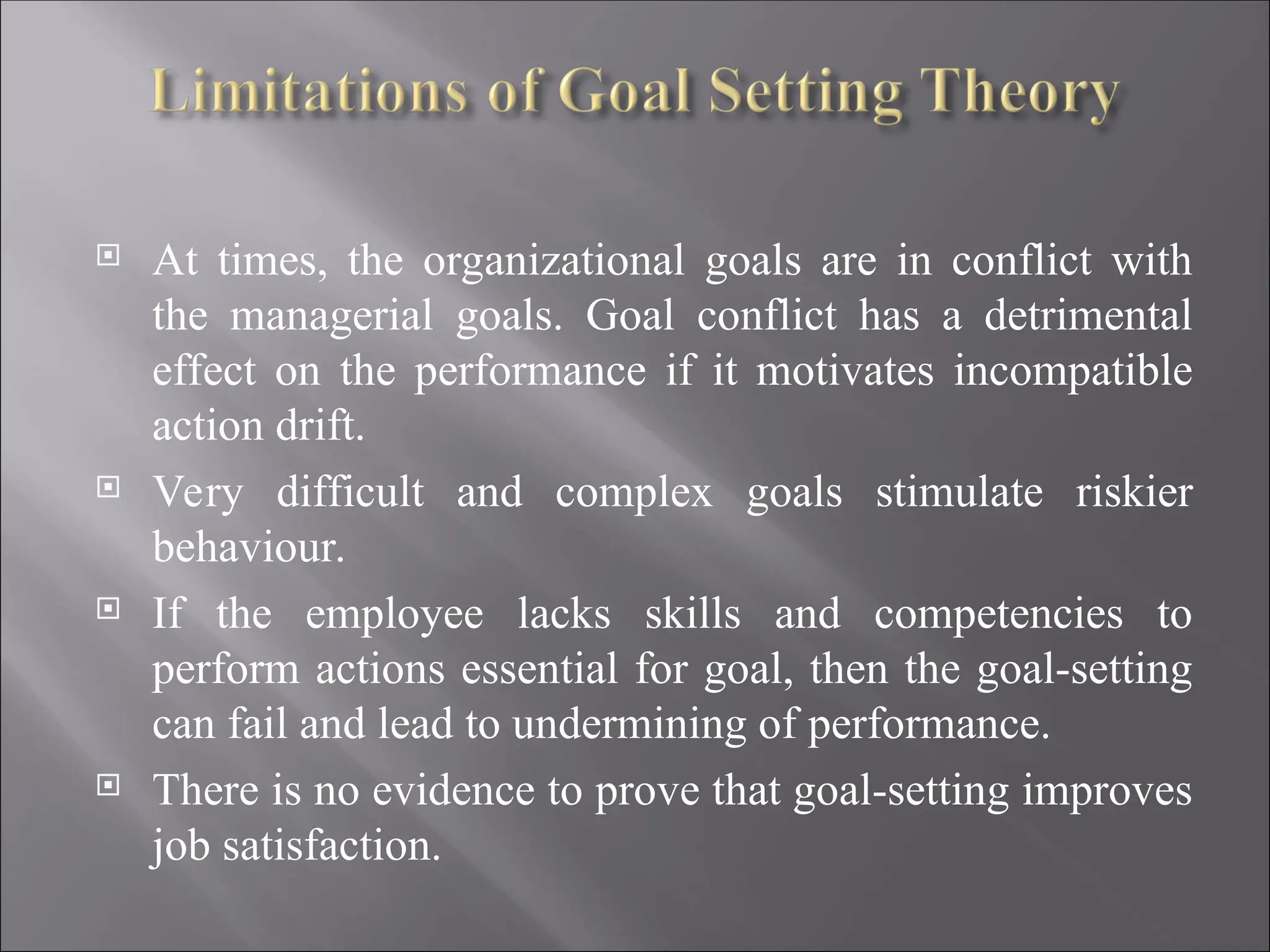 Goal Setting Theory in management for motivation.pptx