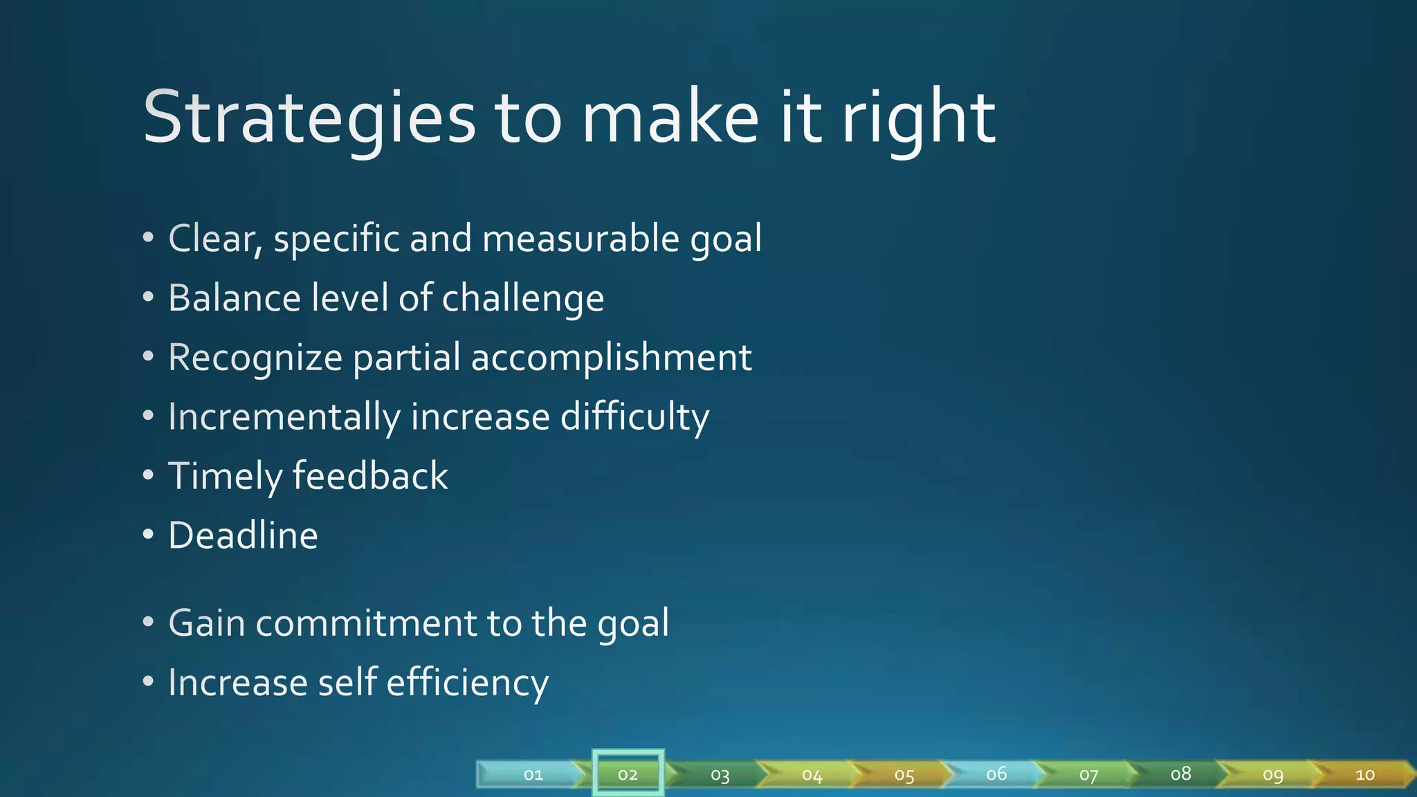 Goal setting theory | PPT