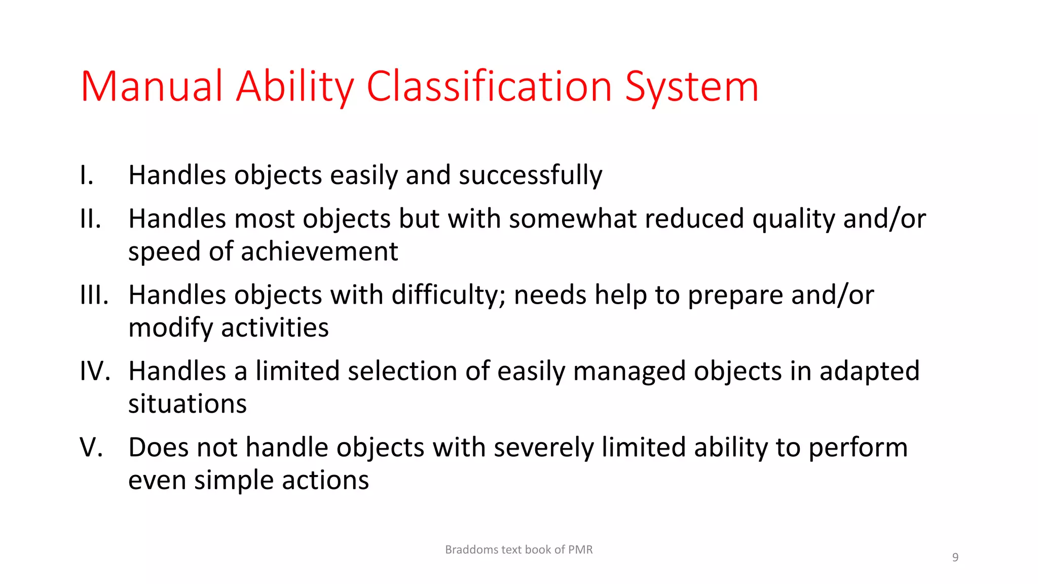 Goals in rehabilitaion of cerebral palsy child | PPTX