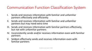 Goals in rehabilitaion of cerebral palsy child | PPT