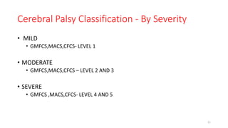 Goals in rehabilitaion of cerebral palsy child | PPTX | Physical ...