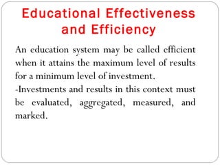 Goals in Educational instituion building | PPT