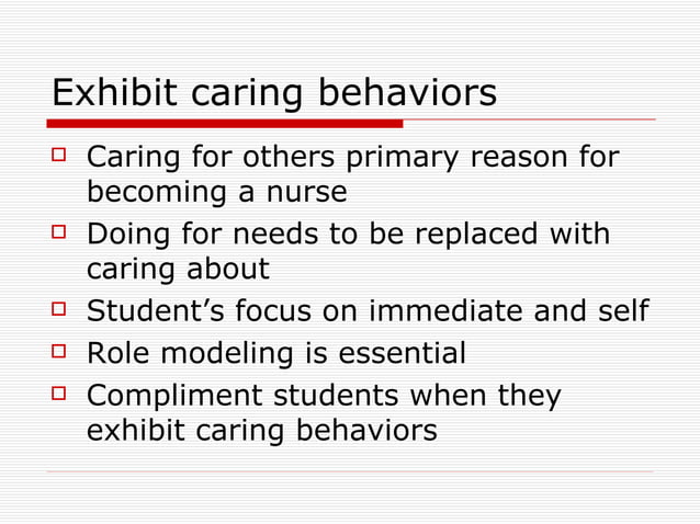 Goals of Clinical Nursing Education | PPT