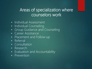 Goals of counseling | PPTX