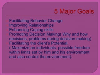 Goals of counselling | PPTX