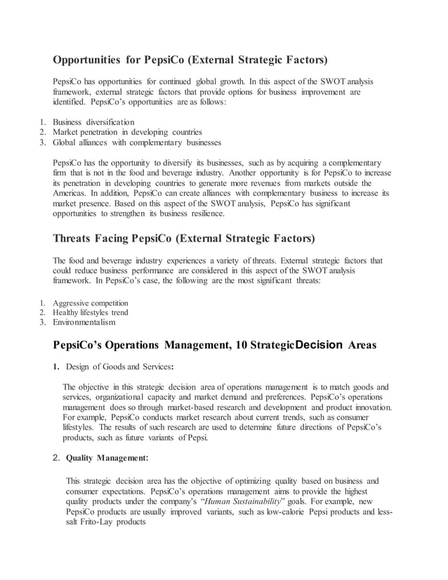 Goals of PepsiCo.docx