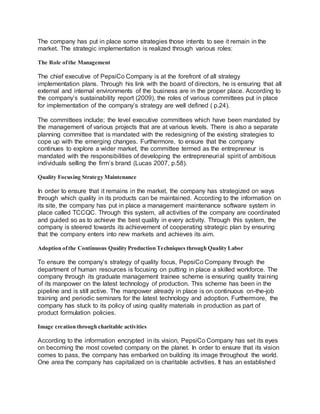 Goals of PepsiCo.docx