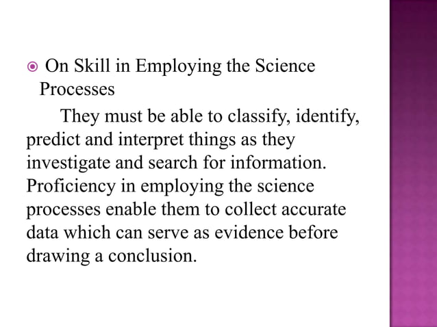 Goals of science teaching | PPTX