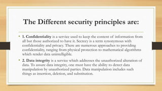 Goals of security | PPTX