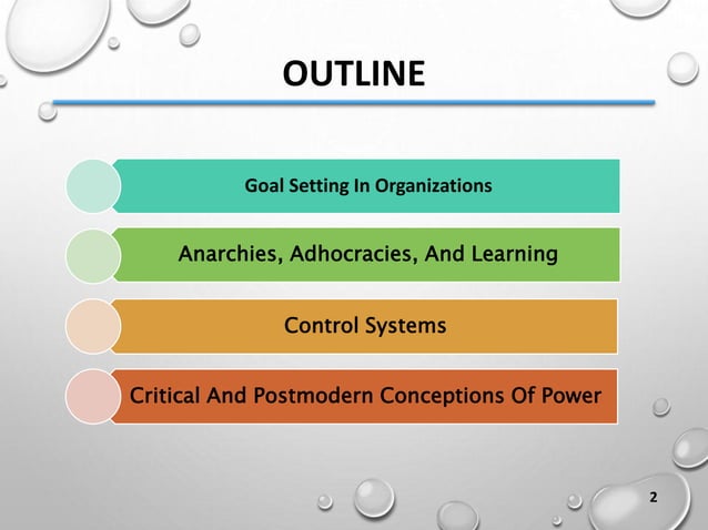 GOALS, POWER, AND CONTROL.pptx | Business | Business and Finance