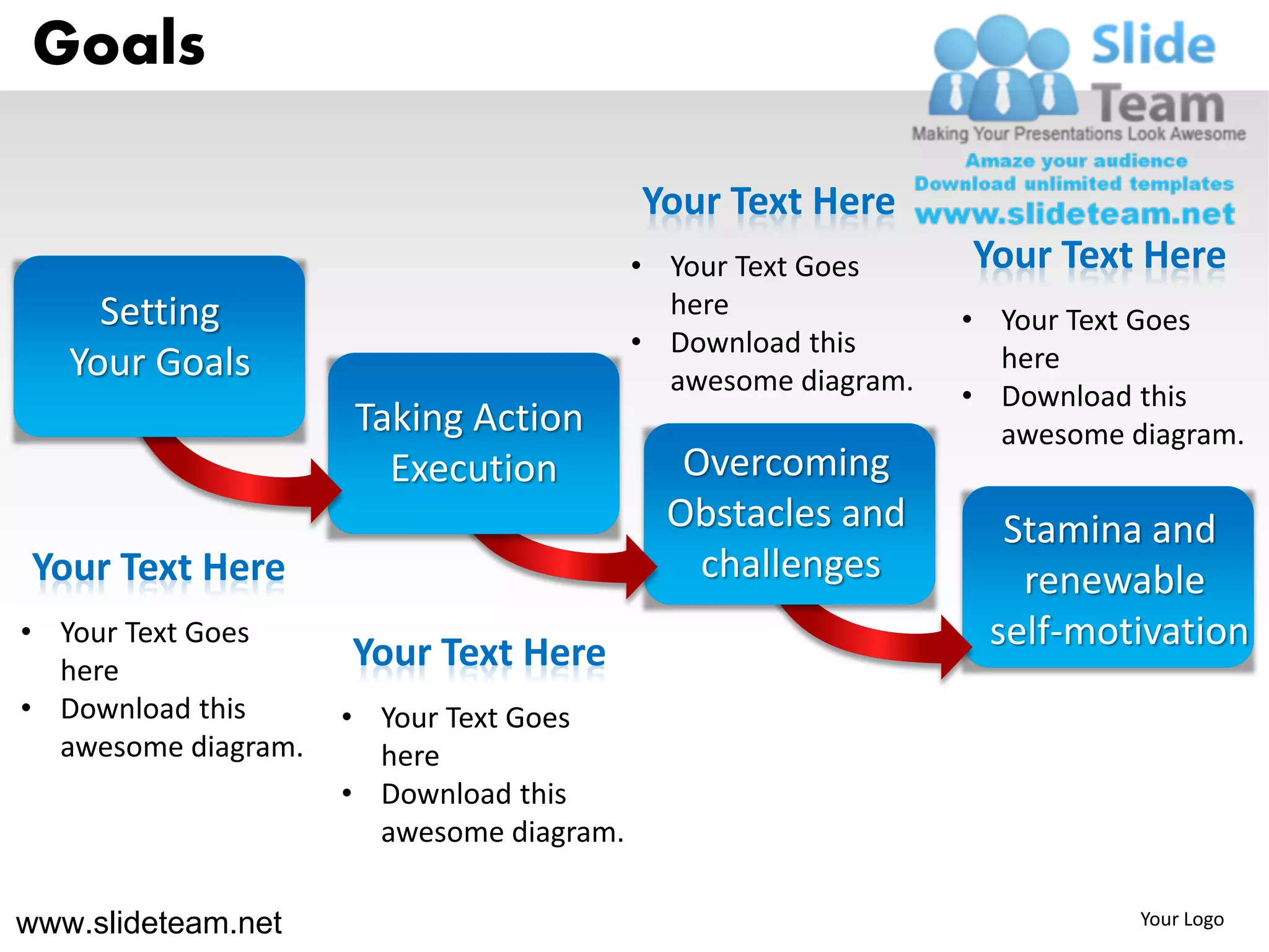 Goals powerpoint ppt templates. | PDF